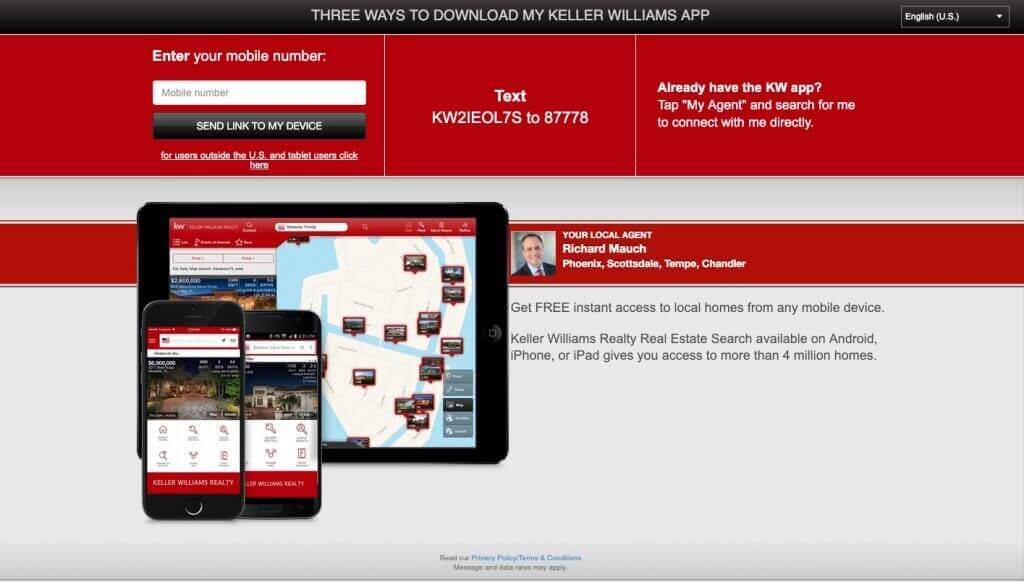 Keller Williams Mobile App Rick Mauch Group